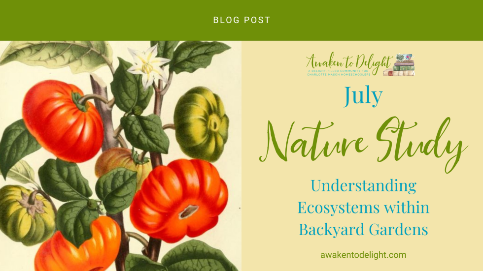 Learn How to Grow a Homeschool Garden: A Free Nature Study Guide for ...
